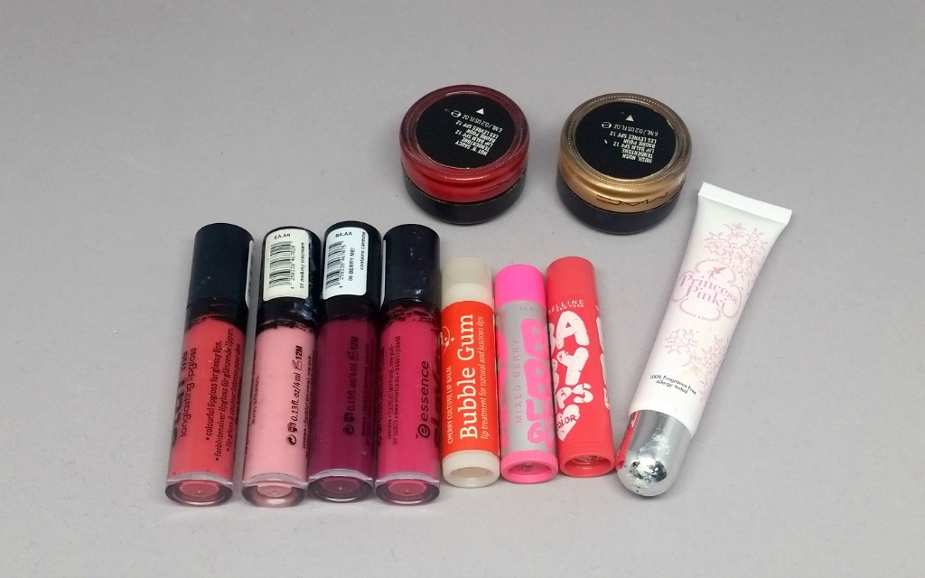 Beauty Decluttering: The Lippies – The Good Life Bunny